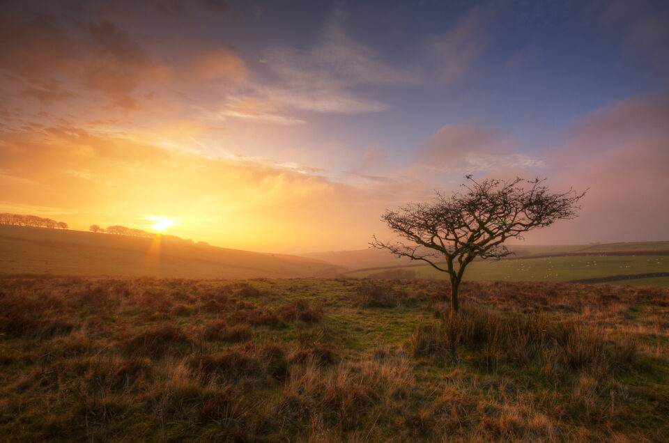 An Exmoor Sunset View - David Anderson