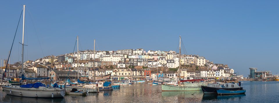 Brixham Harbour - Fine Art Print - David Anderson